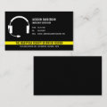 Custom Dispatcher Emergency Services Employee Logo Business Card | Zazzle