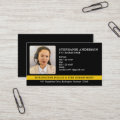 Custom Dispatcher Photo 911 Police Fire Emergency Business Card | Zazzle