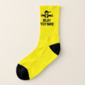 Custom DJ name sport socks for music deejay | Zazzle