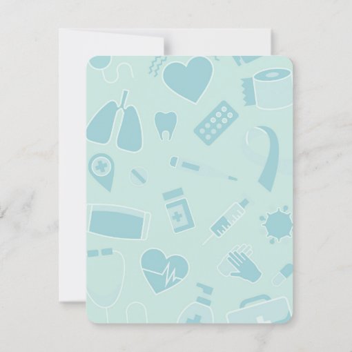 Custom Doctor Patient Referral Thank You Card | Zazzle