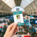 Custom Doctor Photo Logo Bar Code Name Badge | Zazzle