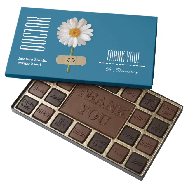 Custom Doctor's Name Gift Box of Chocolates | Zazzle