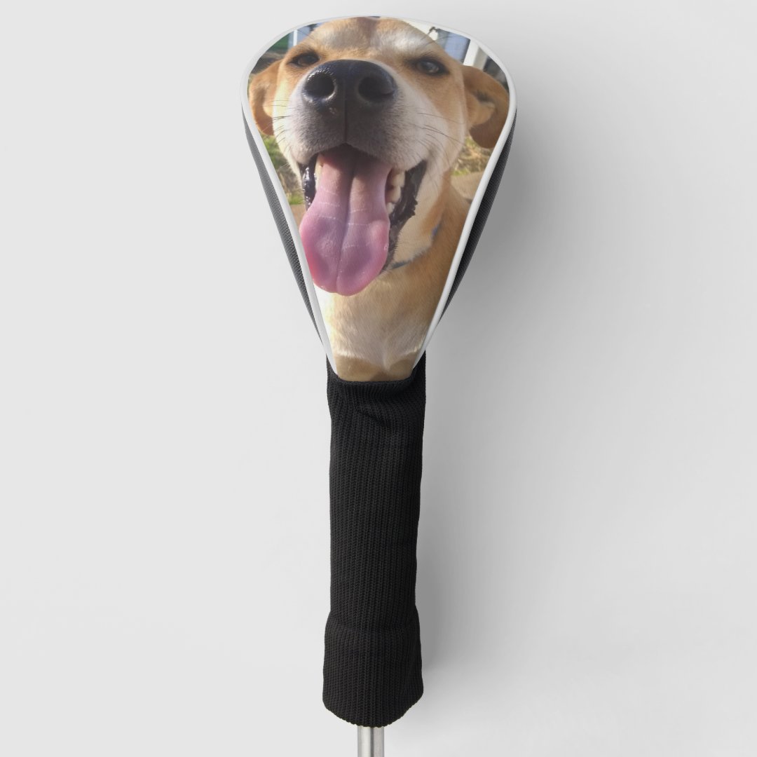 Custom Dog Photo Golf Head Cover | Zazzle