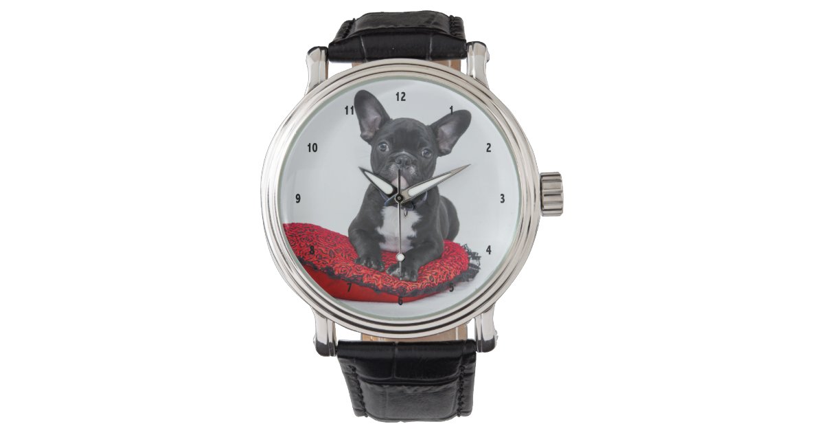 Custom Dog Photo Watch | Zazzle
