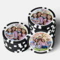 Custom Double Sided Two Photo Poker Chips | Zazzle