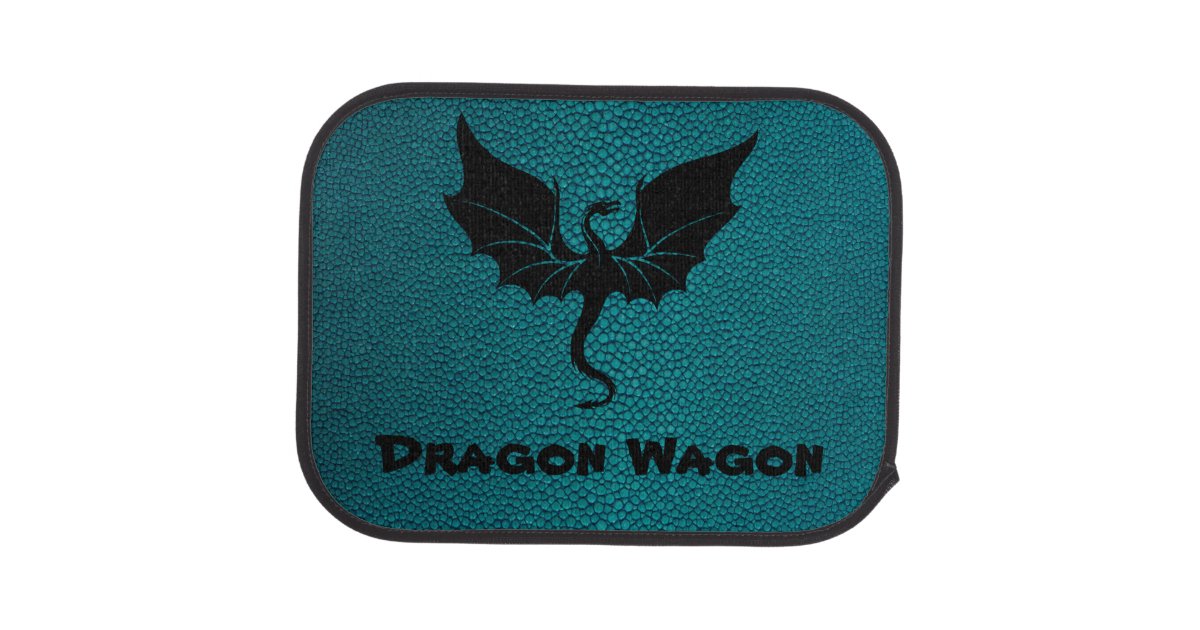 Custom Dragon Wagon Fantasy or RPG Car Floor Mat | Zazzle