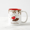 Custom dripping Chocolate Coffee Mug | Zazzle