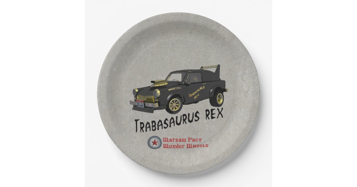 Custom East German Trabant Car Paper Plates | Zazzle