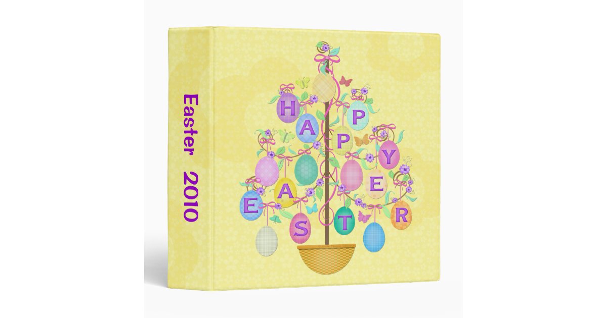 Custom Easter Photo / Scrapbook Binder | Zazzle
