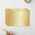 Custom Elegant Faux Gold Blank Template Luxury | Zazzle