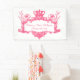 Custom Elegant Regal Crown Banner | Zazzle