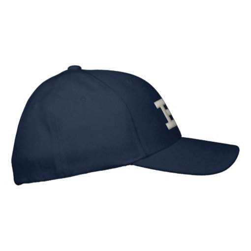 Custom embroidered name monogram initial letter embroidered baseball ...