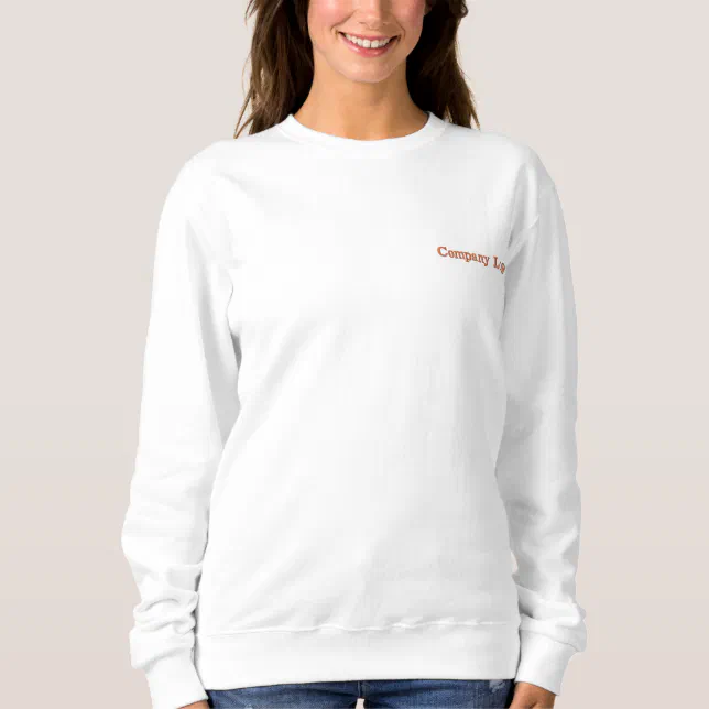 Custom Embroidered Sweatshirt | Zazzle