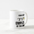 Custom Employee of the month 11oz office mug | Zazzle