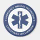 Custom EMT Symbol Emergency Medical Technician Magnet | Zazzle