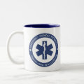Custom EMT Symbol Emergency Medical Technician Two-Tone Coffee Mug | Zazzle