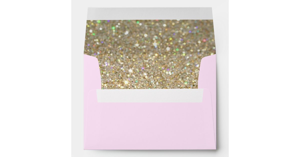 Custom Envelope - (5x7) Pink Fab | Zazzle