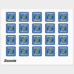 Custom Escape Room Birthday party stickers | Zazzle