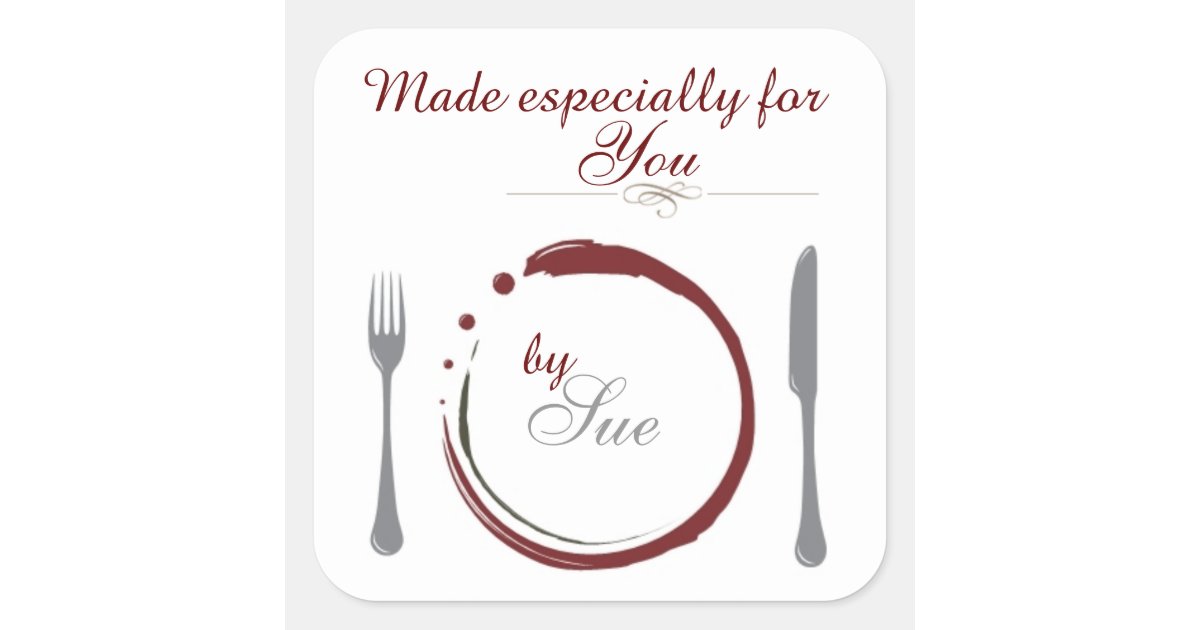 Custom Especially for You Stickers | Zazzle