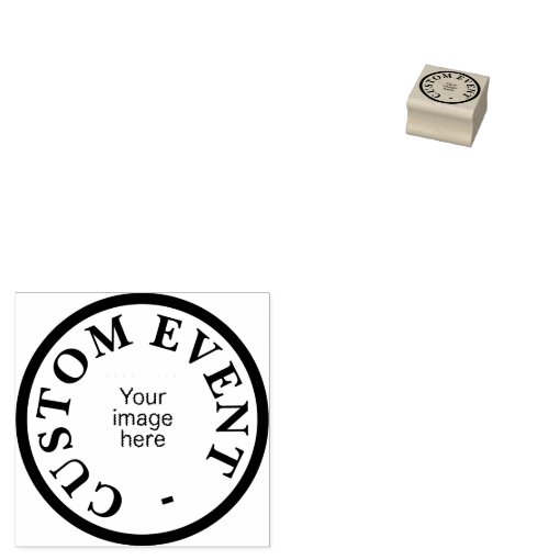 Custom Event Hand Stamp | Zazzle