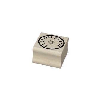 Custom Event Hand Stamp | Zazzle