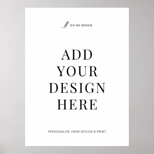 Custom Event Marketing Poster Printing 18x24" | Zazzle