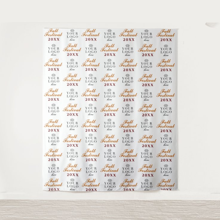 Custom Event Party Backdrop Step and Repeat | Zazzle
