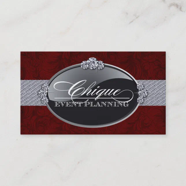 Custom Event Planner Business Cards | Zazzle