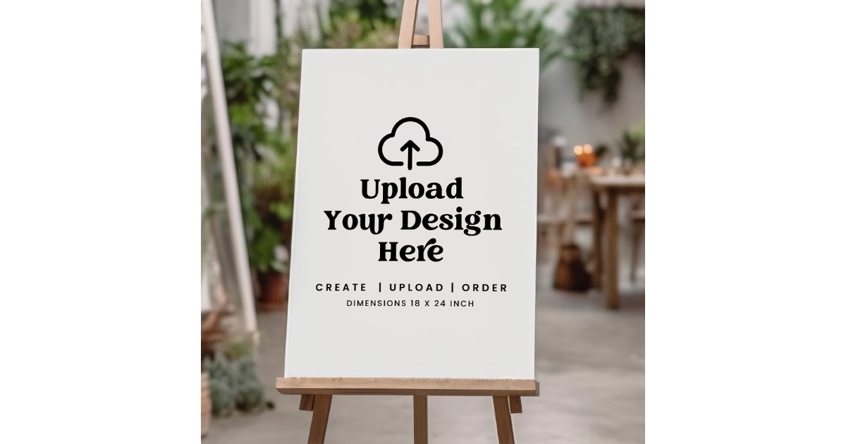 Custom Event Sign Printing 18x24" Foam Board | Zazzle