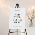Custom Event Sign Printing 18x24" Foam Board | Zazzle