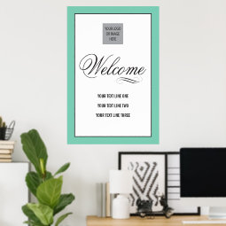 Custom Event Welcome Sign Poster | Zazzle
