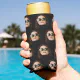 Custom Face Birthday Favors Bachelor Party Black Seltzer Can Cooler ...