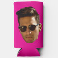 Custom Face Cutout Bachelorette Birthday Seltzer Can Cooler | Zazzle