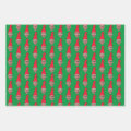 Custom Face Photo Elf Face Repeating Pattern Wrapping Paper Sheets | Zazzle