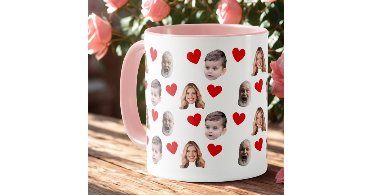 Custom Face Photo Mug | Custom Photo Mug | Zazzle