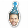 Custom Face Stickers Personalized Photo Face | Zazzle