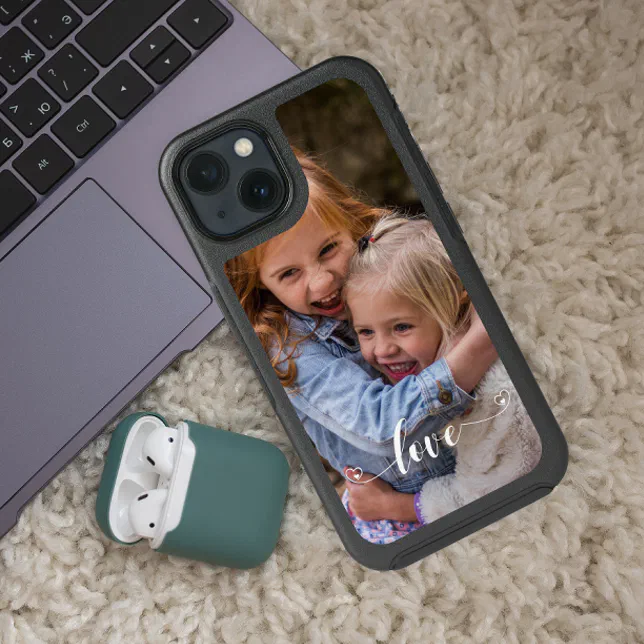 Custom Family Love Handwritten Photo Personalized Otterbox iPhone Case ...