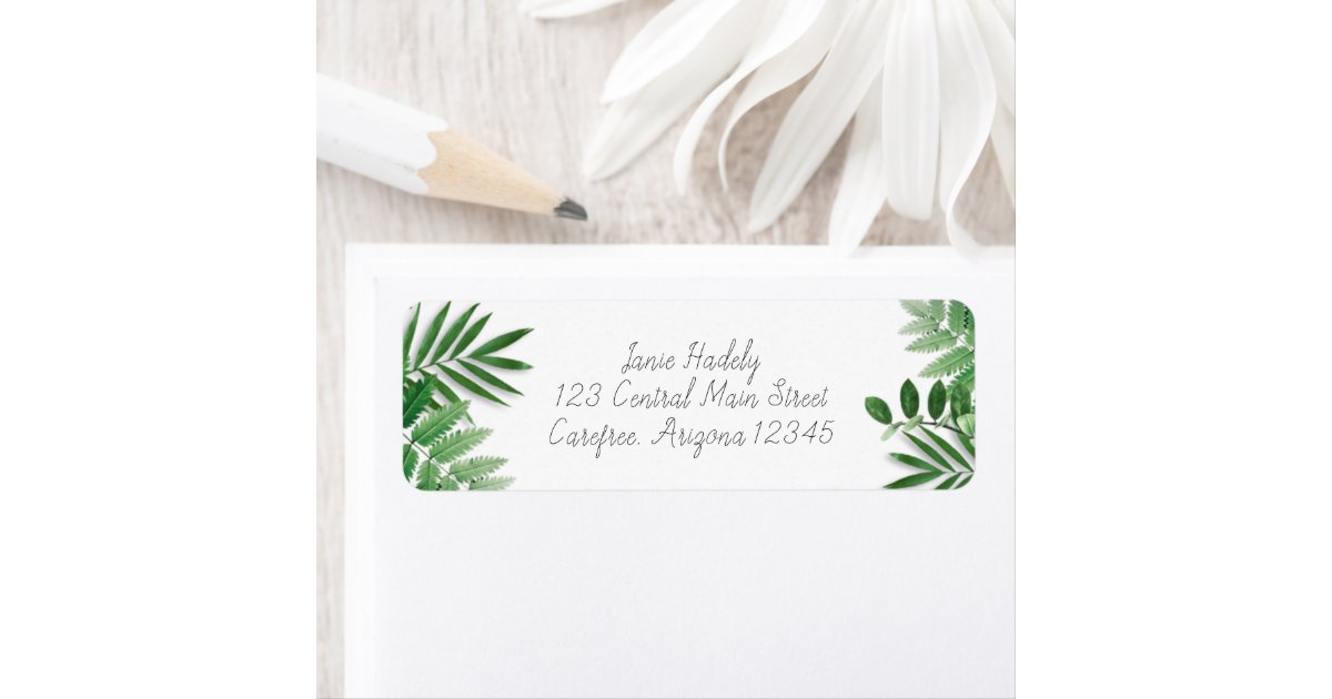 Custom Family Name Address Label | Zazzle