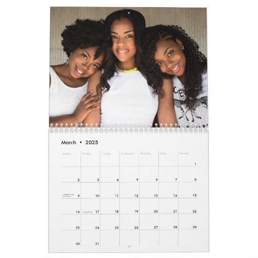 Custom Family Photo Calendar | Editable Year | Zazzle