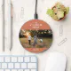 Custom Family Photo Modern Terracotta Brown Wireless Charger | Zazzle