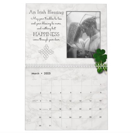 Custom Family Quotes and Photos Calendar | Zazzle
