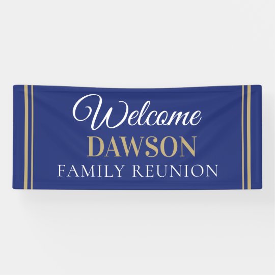 CUSTOM Family Reunion banner | Zazzle.com