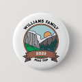 Custom Family Reunion Road Trip Mountain Button | Zazzle
