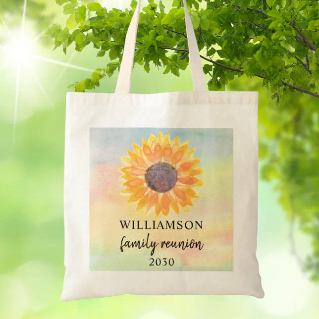 Custom Family Reunion Tote Bag | Zazzle