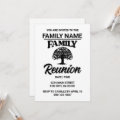 Custom Family Tree Family Reunion Invitation | Zazzle