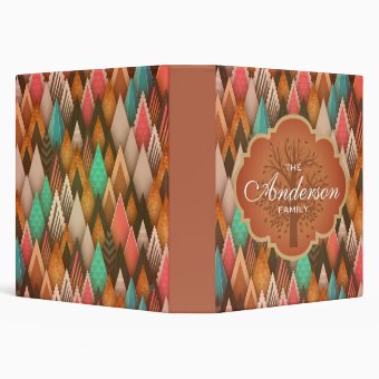Custom Family Tree Genealogy 3 Ring Binder | Zazzle