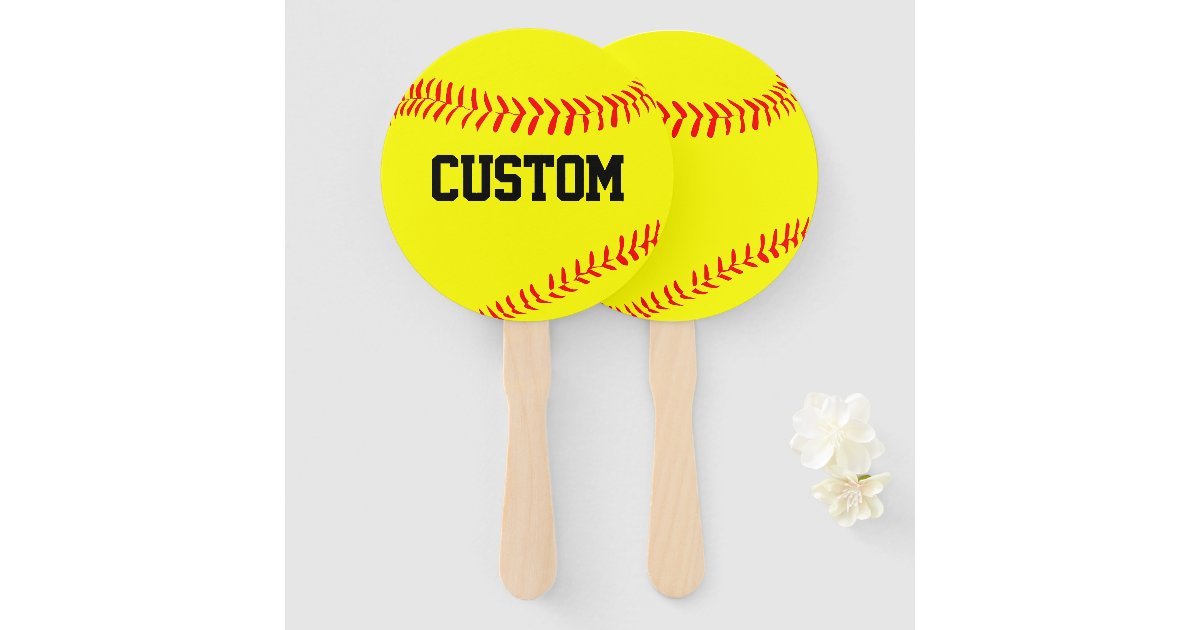 Custom Fastpitch Softball Fans for Fans! | Zazzle