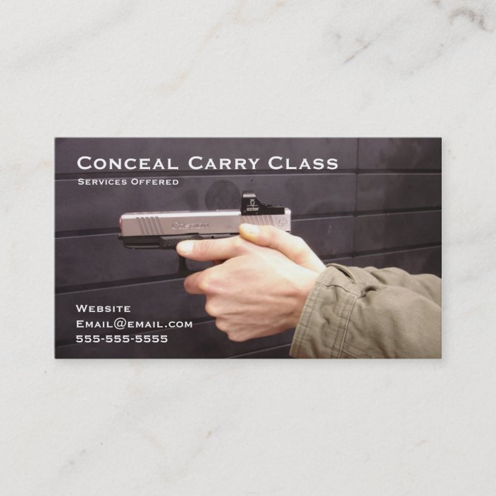 Custom FFL business card | Zazzle.com