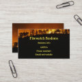 Custom Fire Fighting Firewatch Protection Business Card | Zazzle