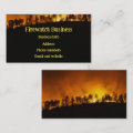 Custom Fire Fighting Firewatch Protection Business Card | Zazzle